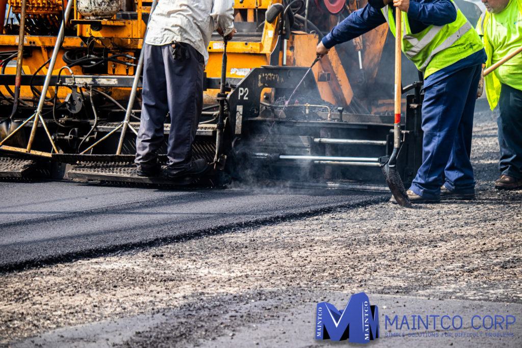 Commercial Asphalt Paving Company in Los Angeles | Maintco