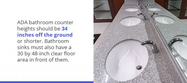 California ADA Counter Requirements | Bathrooms, Bars & More